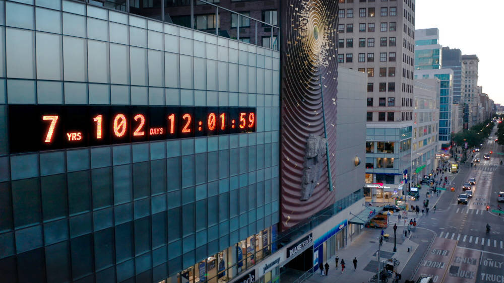 Union Square Clock Plays Mysterious Ticking Noise to Celebrate Earth ...